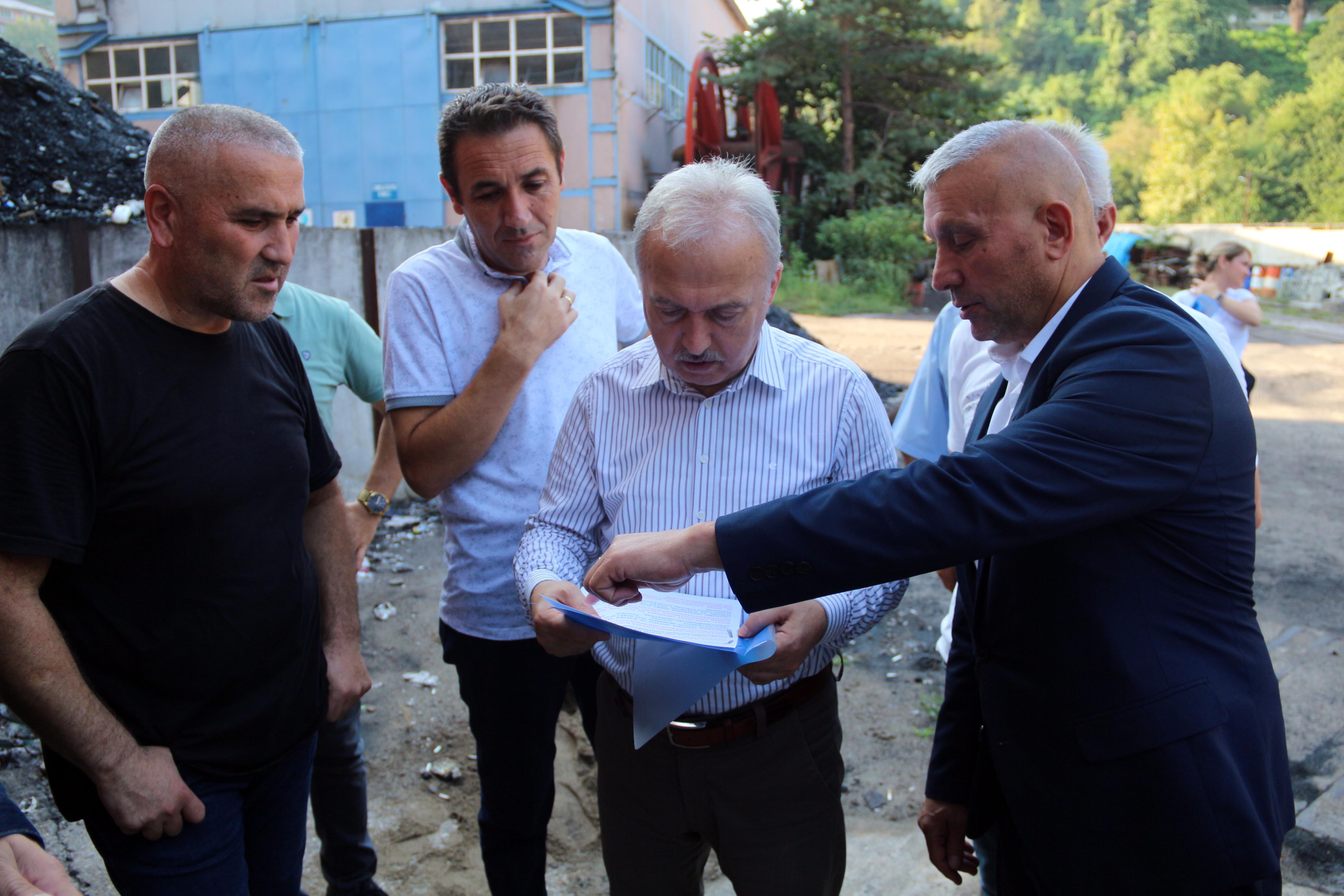 Tayfun Demir, Uçar'a dosya sundu - Zonguldak Press - Doğru Haberin Adresi